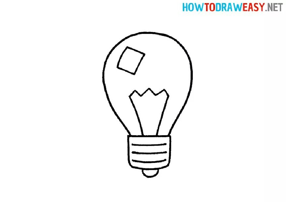 20 Easy Light Bulb Drawing Ideas - How To Draw A Bulb