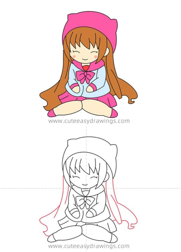 20 Easy Anime Girl Drawing Ideas - Draw Anime Girl