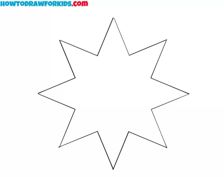 20 Easy Star Drawing Ideas - How To Draw A Star - Blitsy