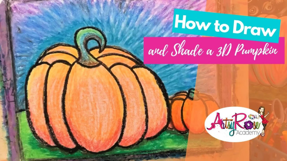 25 Easy Pumpkin Drawing Ideas - How To Draw A Pumpkin - Blitsy