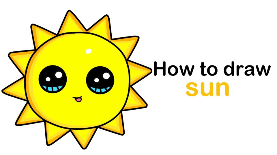 15 Easy Sun Drawing Ideas - How To Draw A Sun - Blitsy
