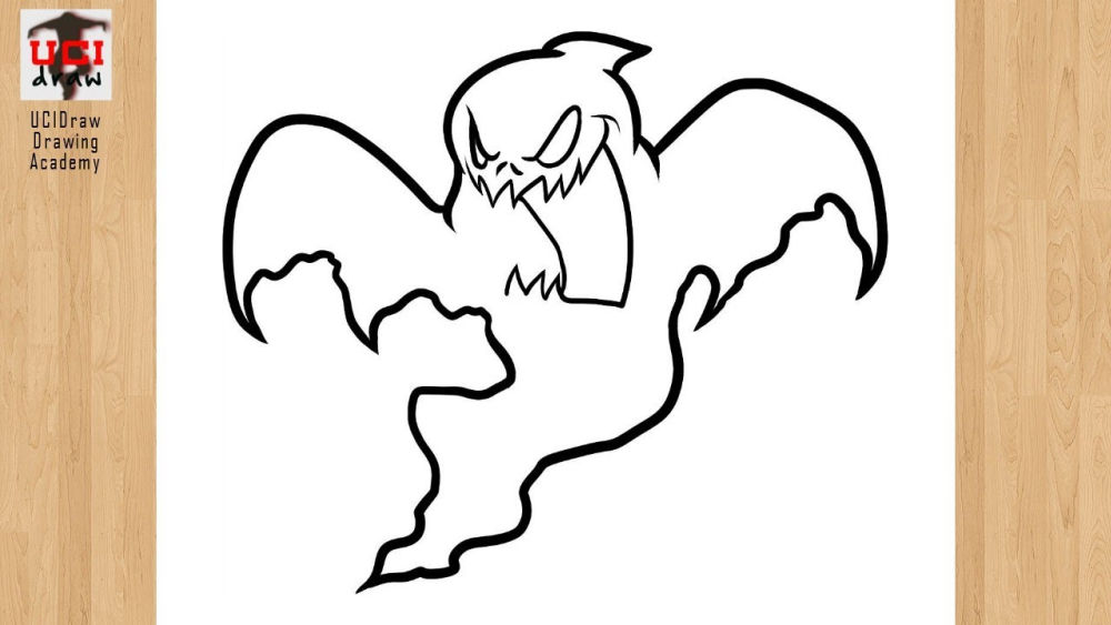 20 Cute Ghost Drawing Ideas - How To Draw A Ghost - Blitsy