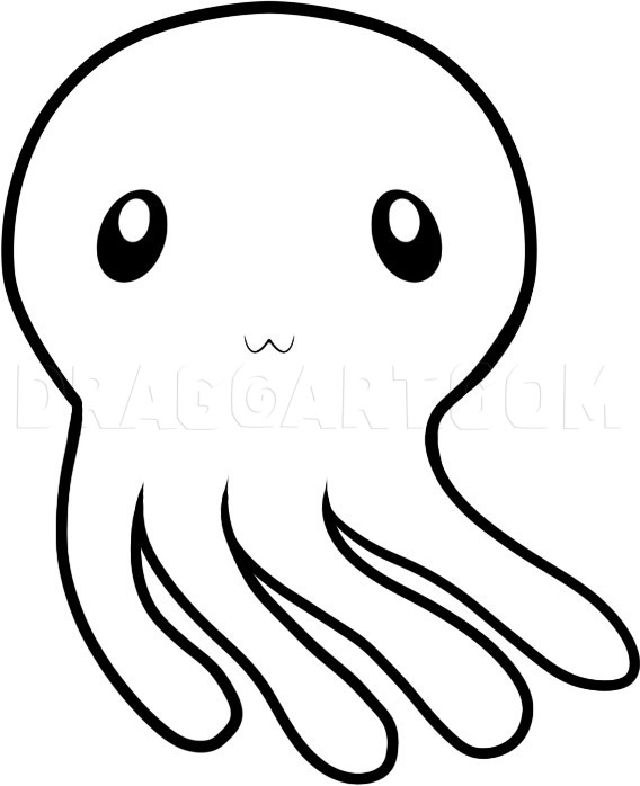 20 Easy Jellyfish Drawing Ideas - How to Draw a Jellyfish