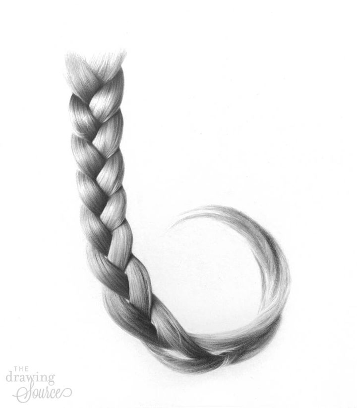 20 Easy Braid Drawing Ideas - How To Draw Braids and Box Braids