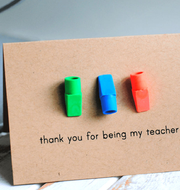 25 DIY Teacher Appreciation Cards - Teacher Card Ideas