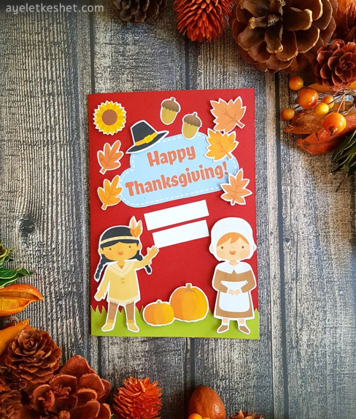20 Homemade DIY Thanksgiving Cards To Make - Blitsy