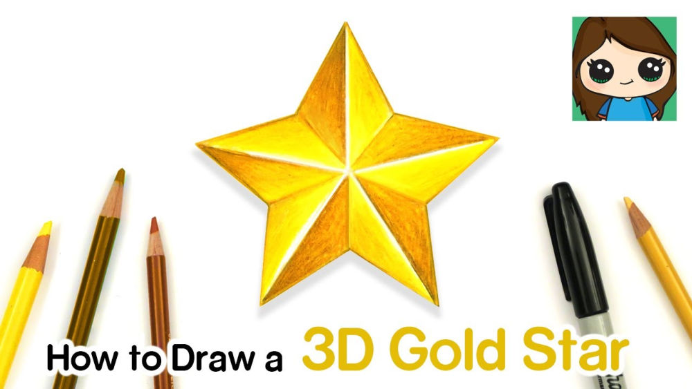 20 Easy Star Drawing Ideas - How To Draw A Star - Blitsy