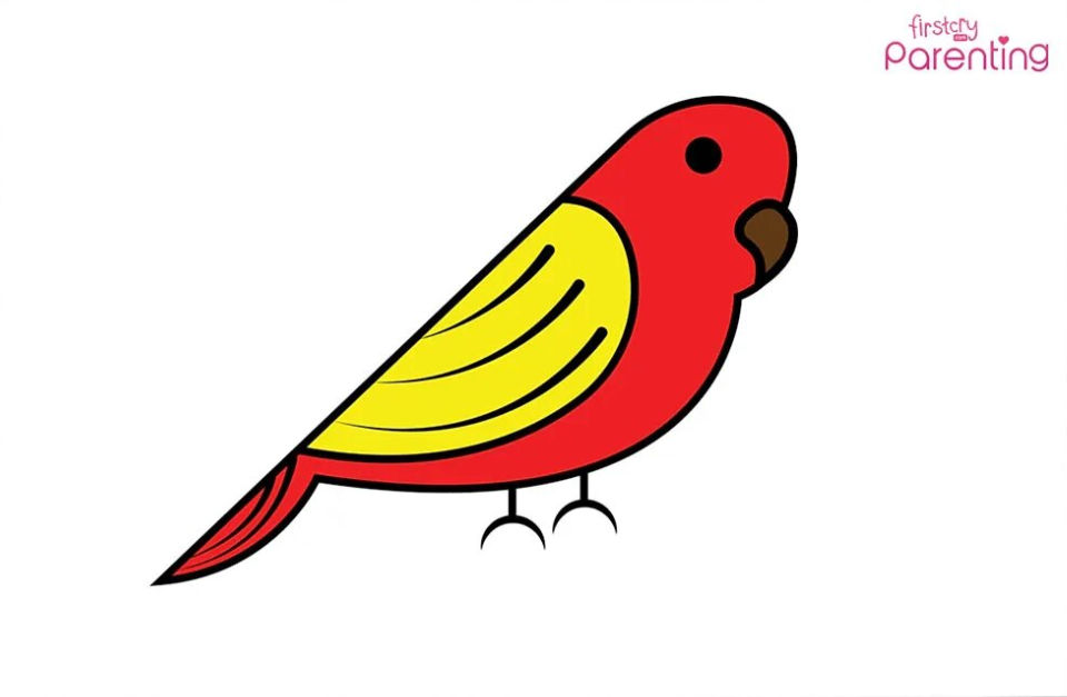 30 Easy Bird Drawing Ideas - How To Draw A Bird - Blitsy