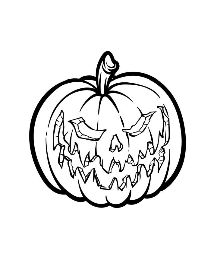 25 Easy Pumpkin Drawing Ideas - How To Draw A Pumpkin - Blitsy
