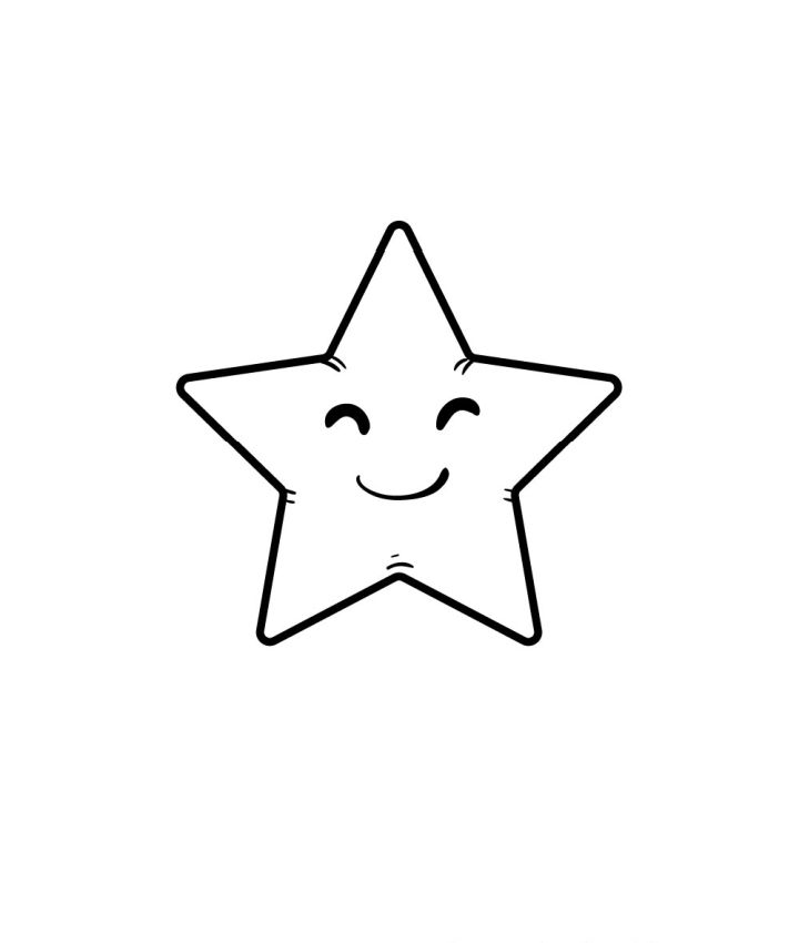 20 Easy Star Drawing Ideas - How To Draw A Star - Blitsy