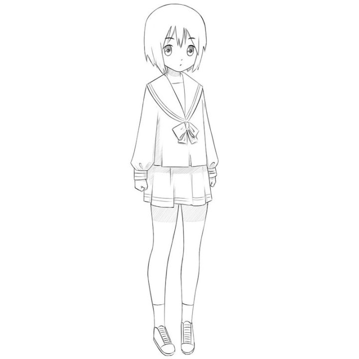 20 Easy Anime Girl Drawing Ideas - Draw Anime Girl