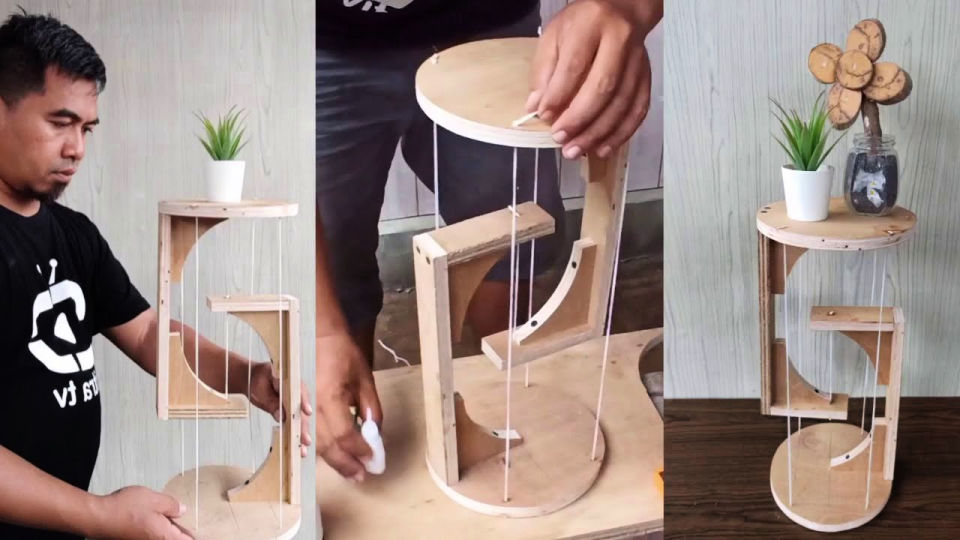 20 Free Tensegrity Table Plans PDF - Make A Floating Table