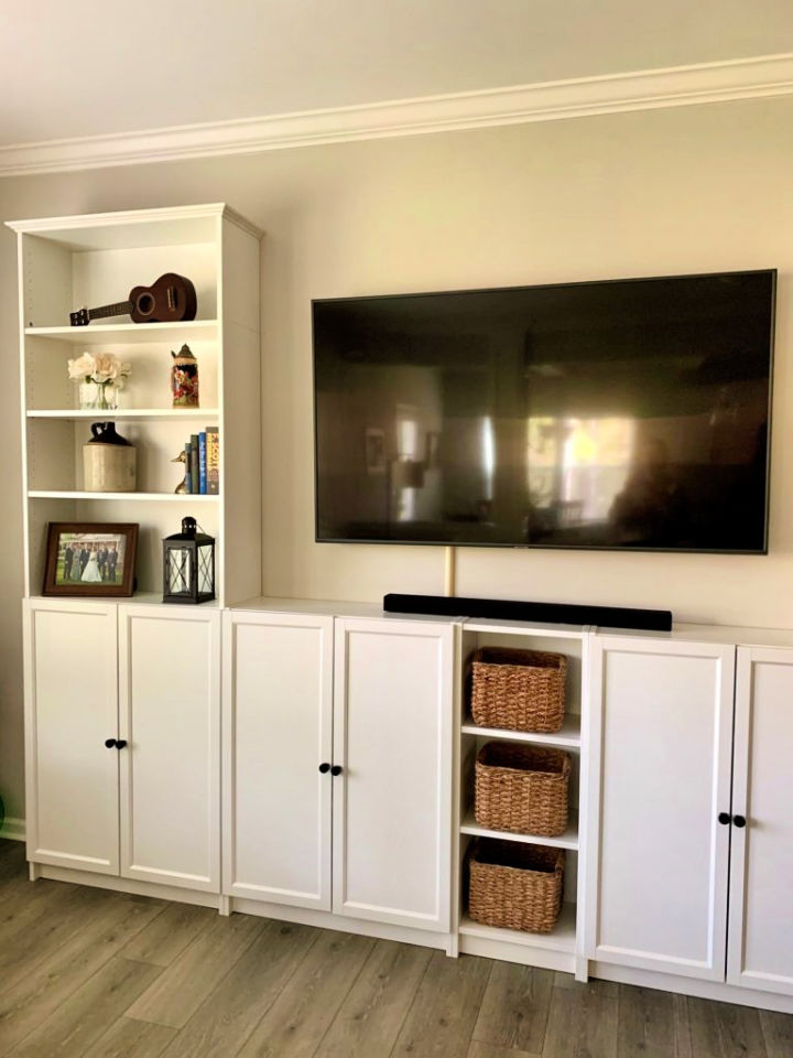 25 Affordable IKEA Entertainment Center Hacks - Blitsy