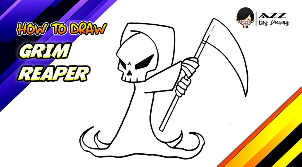 20 Easy Grim Reaper Drawing Ideas - Cool Grim Reaper Drawings