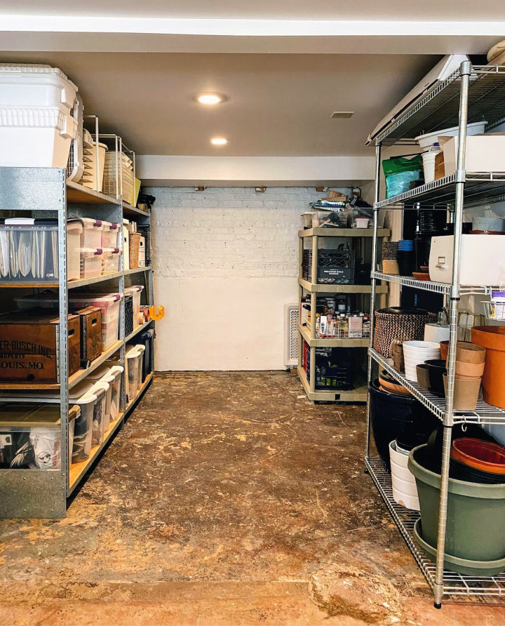 25 Genius Basement Storage Ideas to Maximize Space - Blitsy