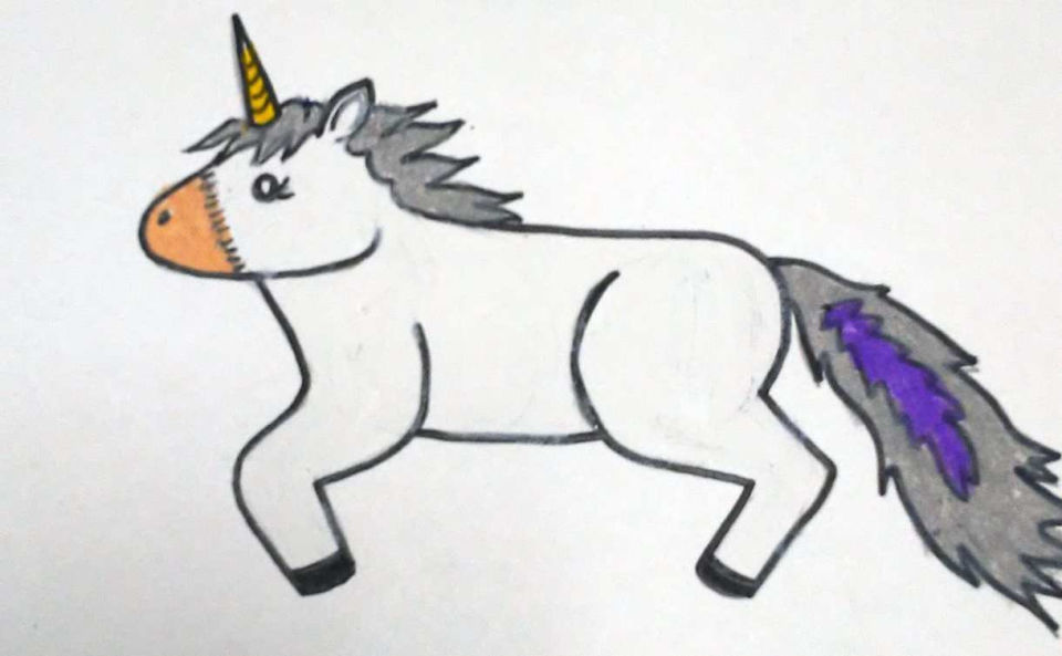 30 Easy Unicorn Drawing Ideas - How to Draw a Unicorn - Blitsy