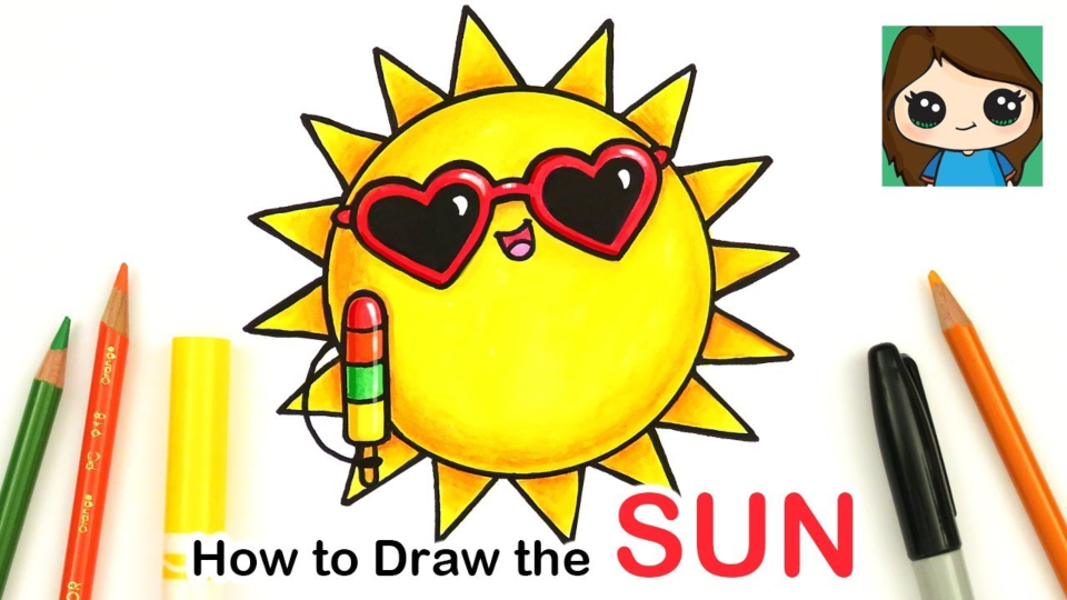 15 Easy Sun Drawing Ideas - How To Draw A Sun - Blitsy