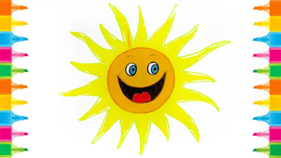 15 Easy Sun Drawing Ideas - How To Draw A Sun - Blitsy