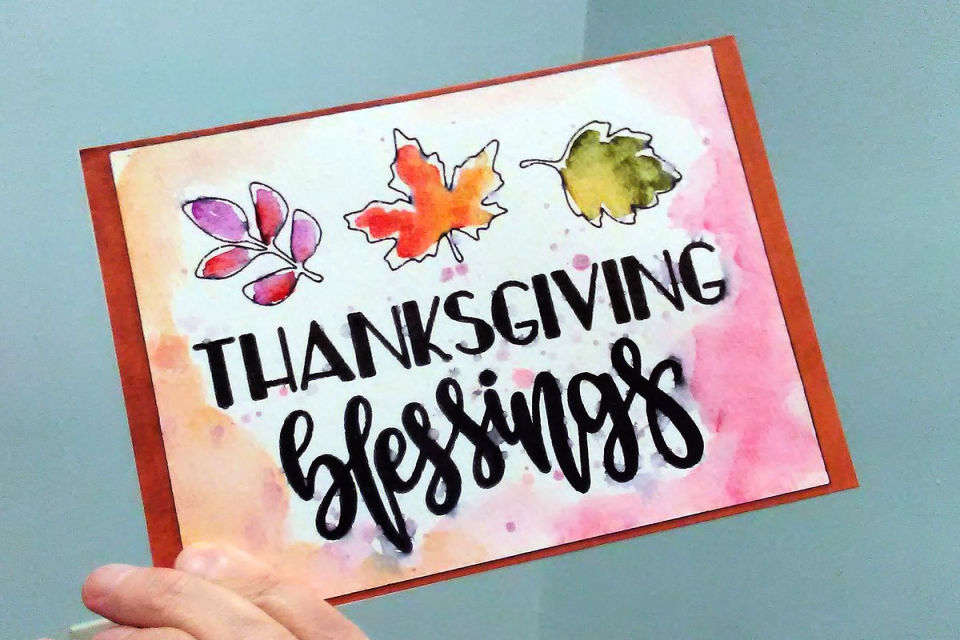20 Homemade DIY Thanksgiving Cards To Make - Blitsy
