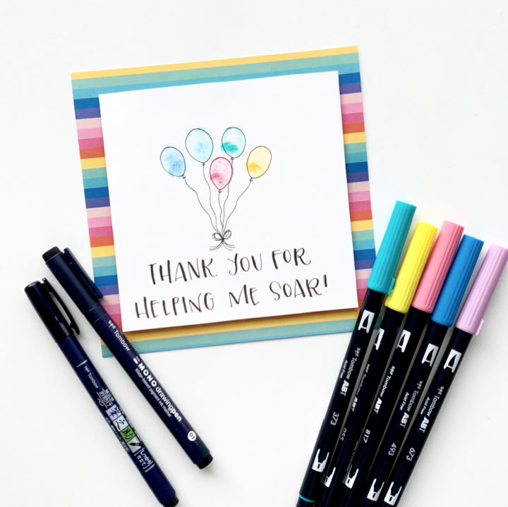 25 DIY Teacher Appreciation Cards - Teacher Card Ideas