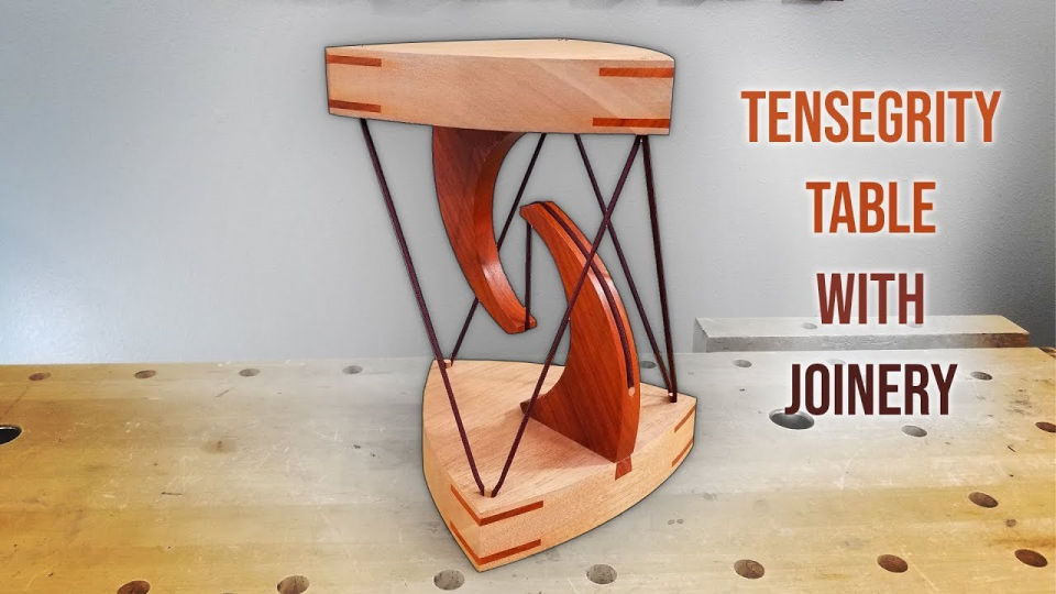 20 Free Tensegrity Table Plans PDF - Make A Floating Table