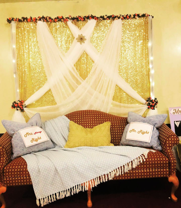 25 Pretty Wedding Backdrop Ideas for Your Ceremony - Blitsy