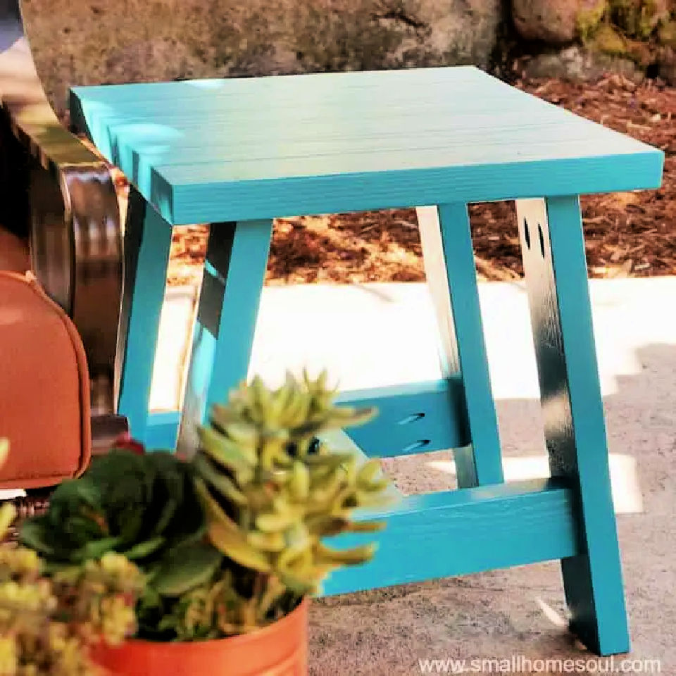 25 DIY Patio Table Plans Free - Blitsy