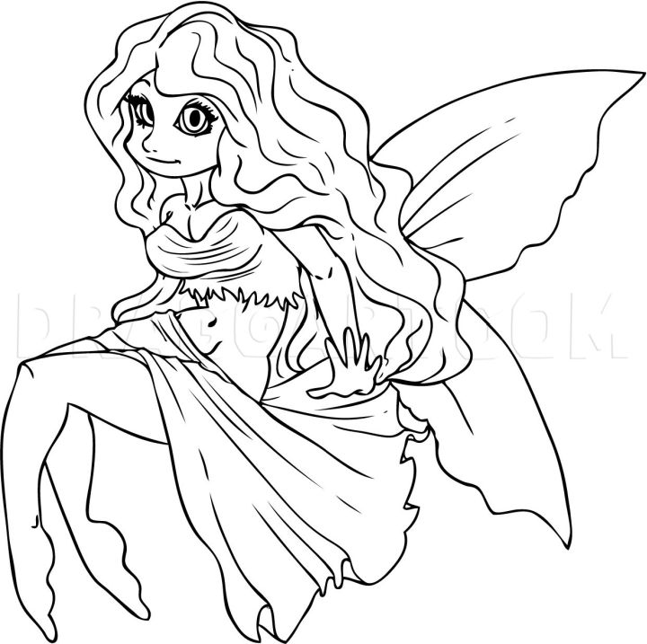 20 Cute Fairy Drawing Ideas - How to Draw a Fairy