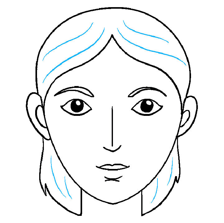 25 Easy Face Drawing Ideas - How to Draw a Face - Blitsy