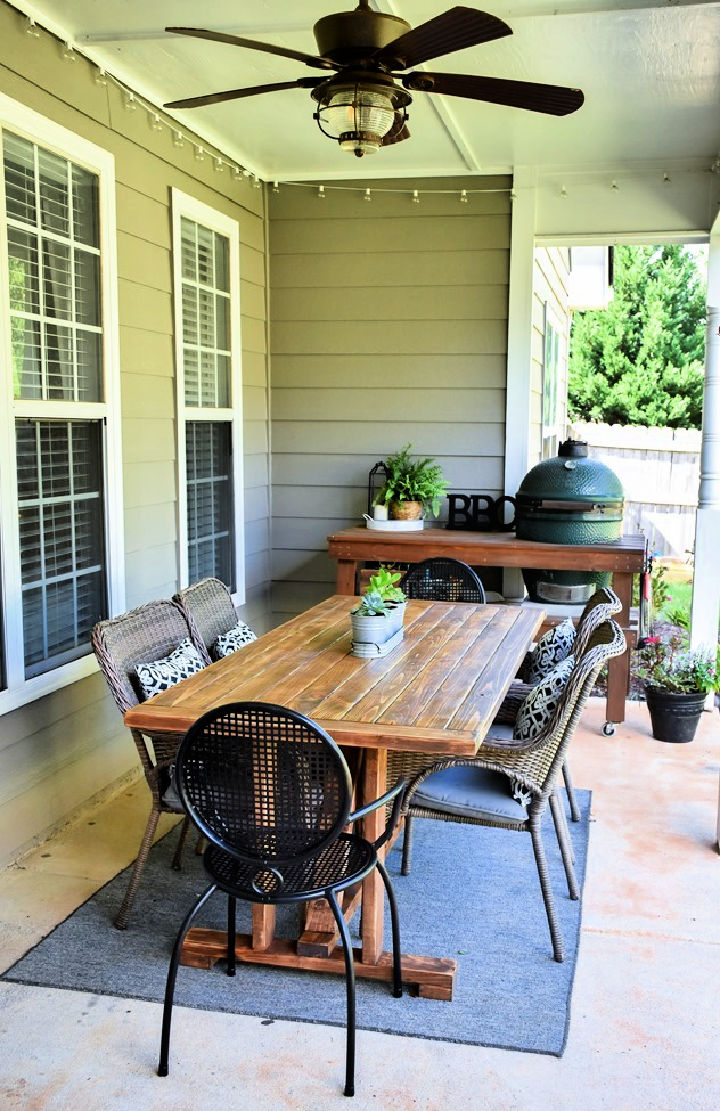 25 DIY Patio Table Plans Free - Blitsy