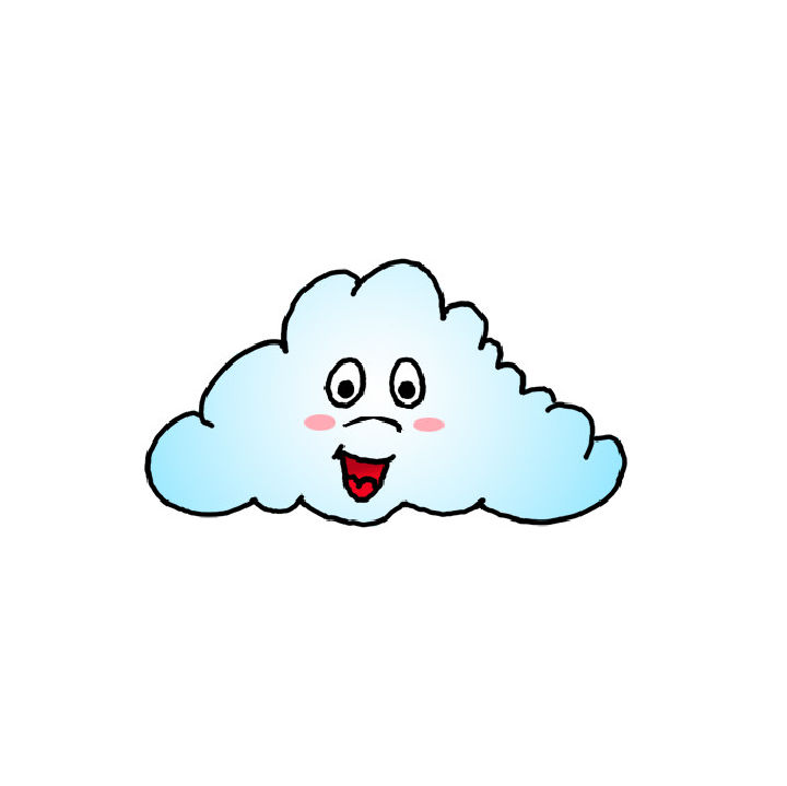 20 Easy Cloud Drawing Ideas - How To Draw A Cloud - Blitsy