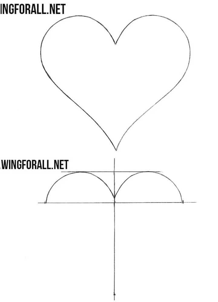 25 Easy Heart Drawing Ideas - How to Draw a Heart - Blitsy