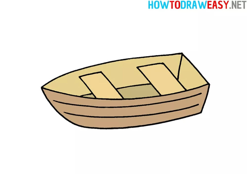 20 Easy Boat Drawing Ideas - How to Draw a Boat - Blitsy