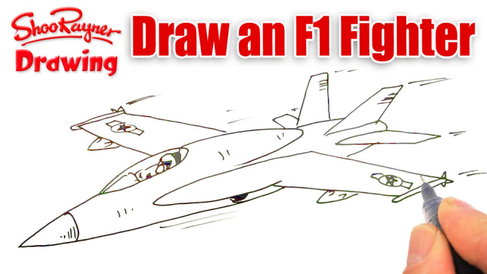 20 Easy Airplane Drawing Ideas - How to Draw a Plane