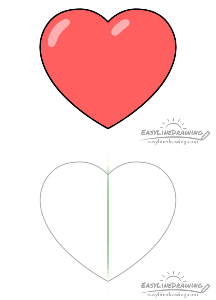 25 Easy Heart Drawing Ideas - How to Draw a Heart - Blitsy