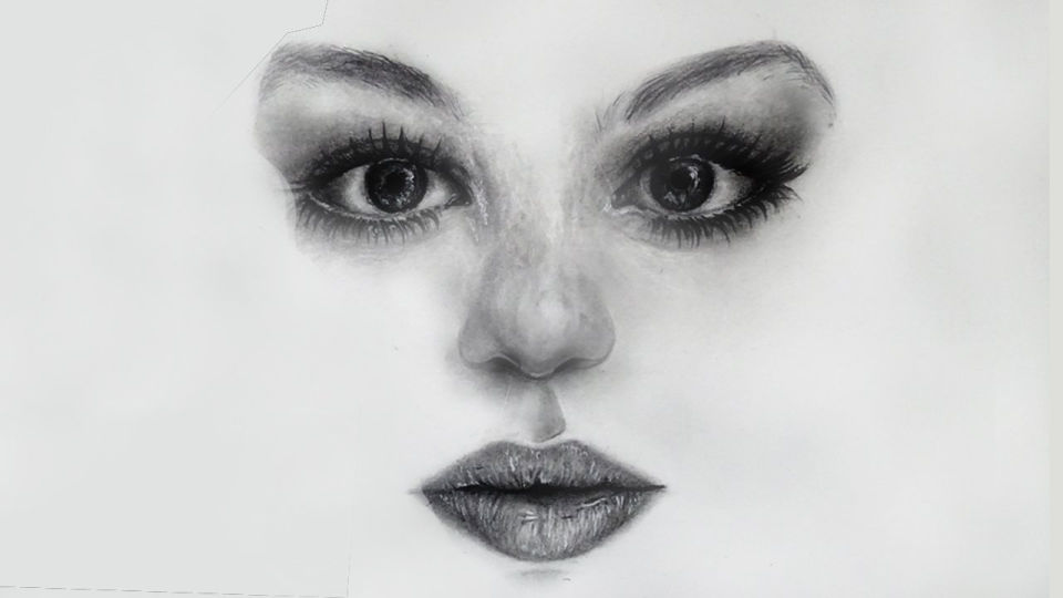 25 Easy Face Drawing Ideas - How to Draw a Face - Blitsy