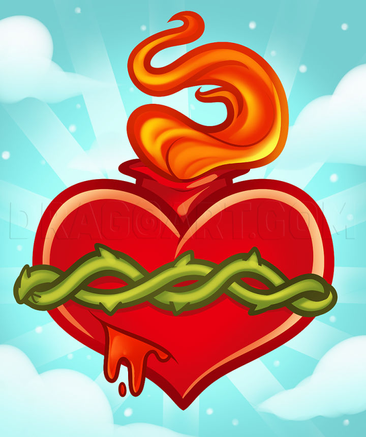 25 Easy Heart Drawing Ideas - How to Draw a Heart - Blitsy