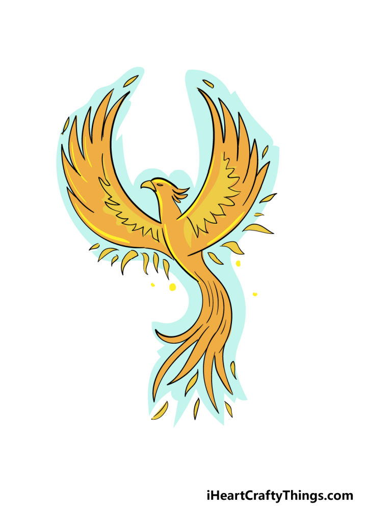 15 Easy Phoenix Drawing Ideas - How to Draw a Phoenix