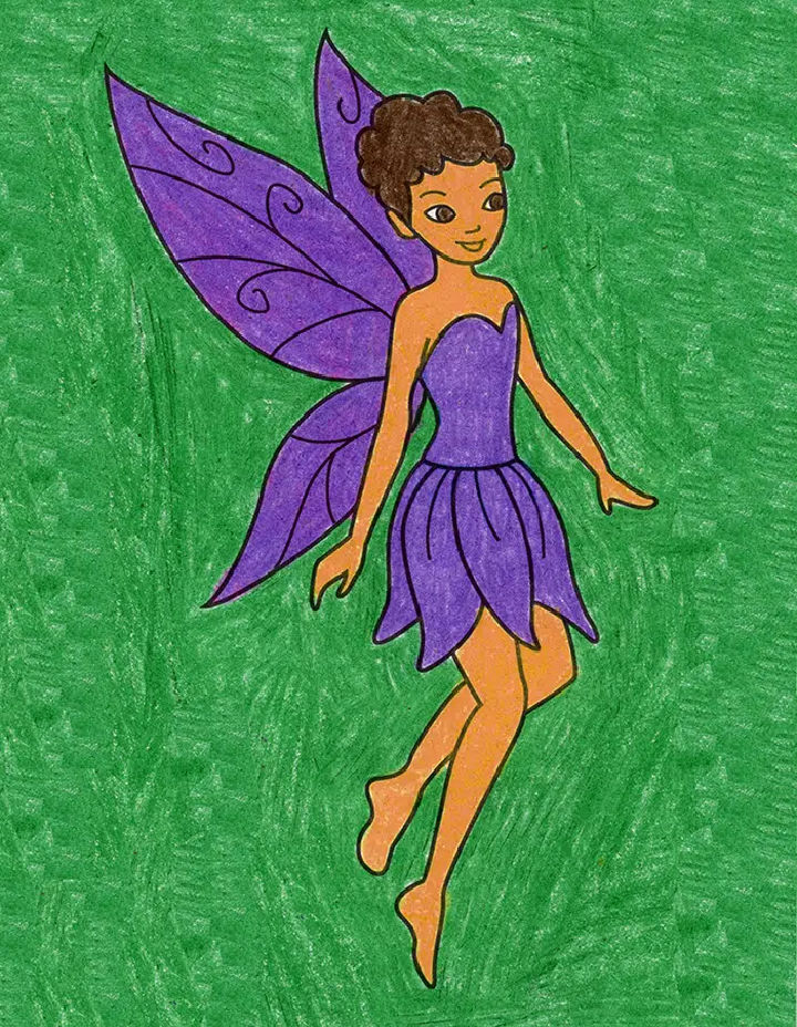 20 Cute Fairy Drawing Ideas - How to Draw a Fairy