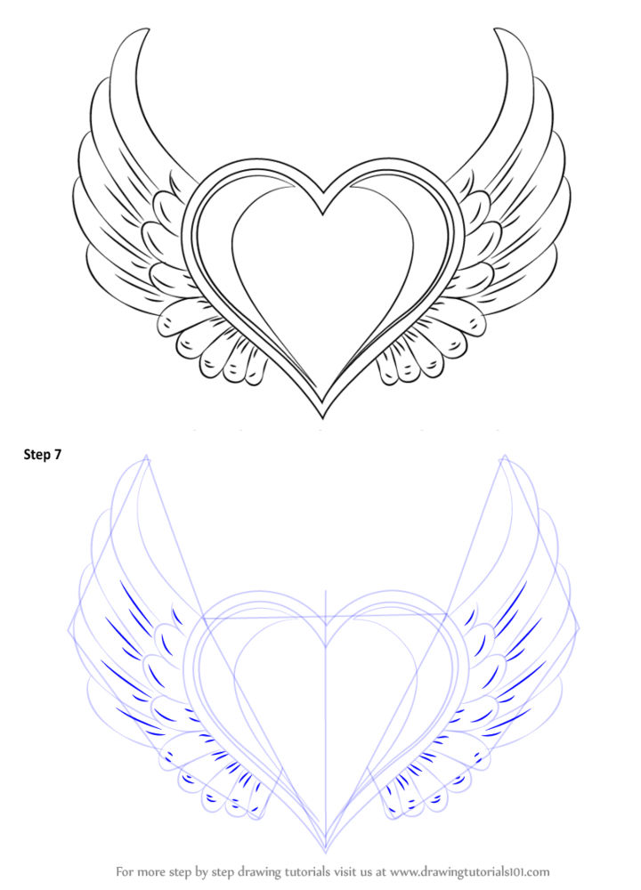 25 Easy Heart Drawing Ideas - How to Draw a Heart - Blitsy