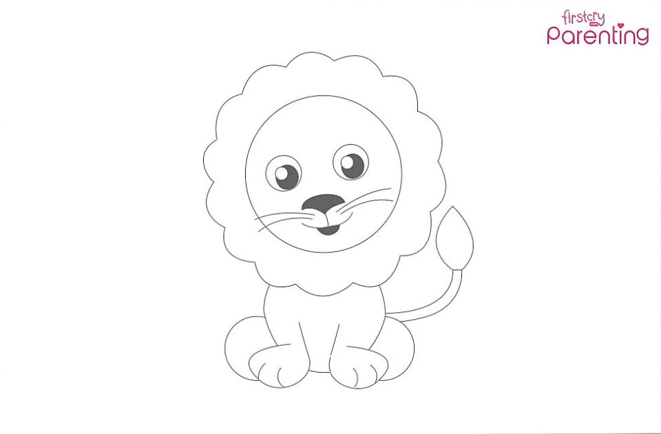 25 Easy Lion Drawing Ideas - How to Draw a Lion