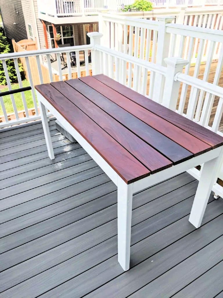25 DIY Patio Table Plans Free - Blitsy