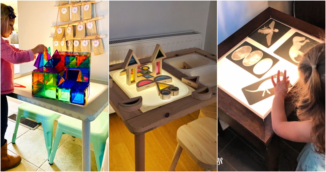 25 Homemade DIY Light Table Plans - Blitsy