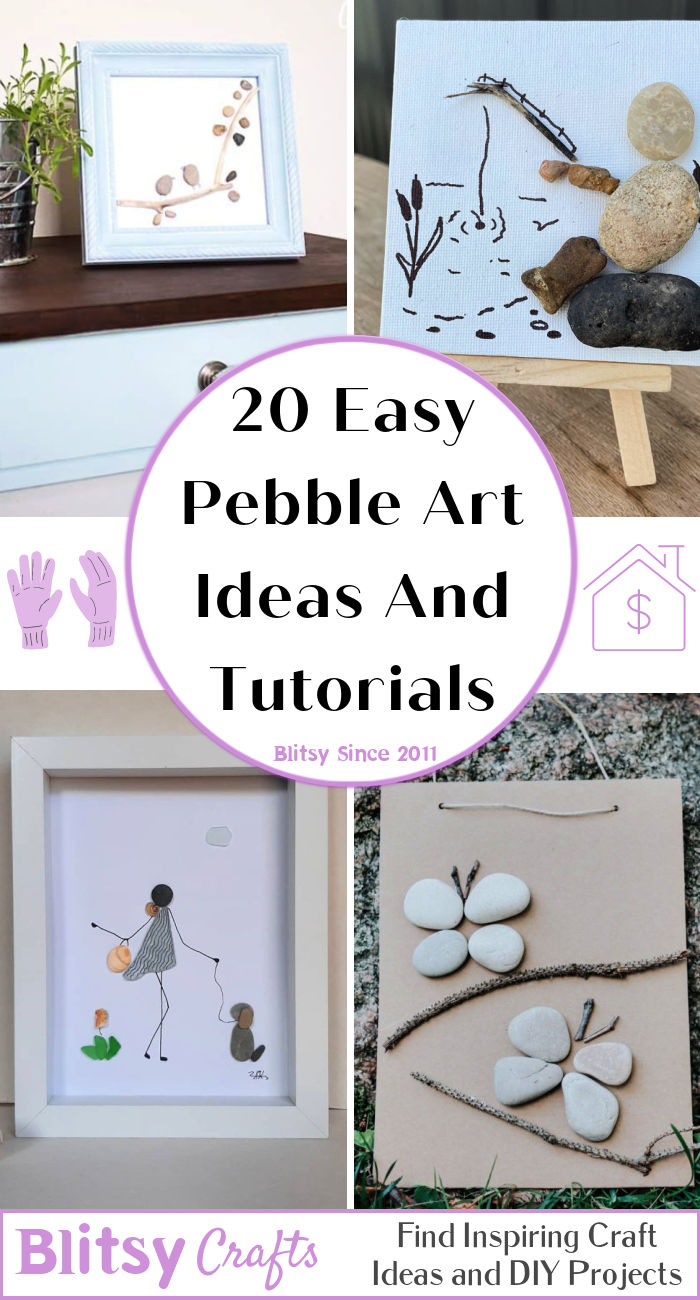 20 Pebble Art Ideas for Beginners - Blitsy