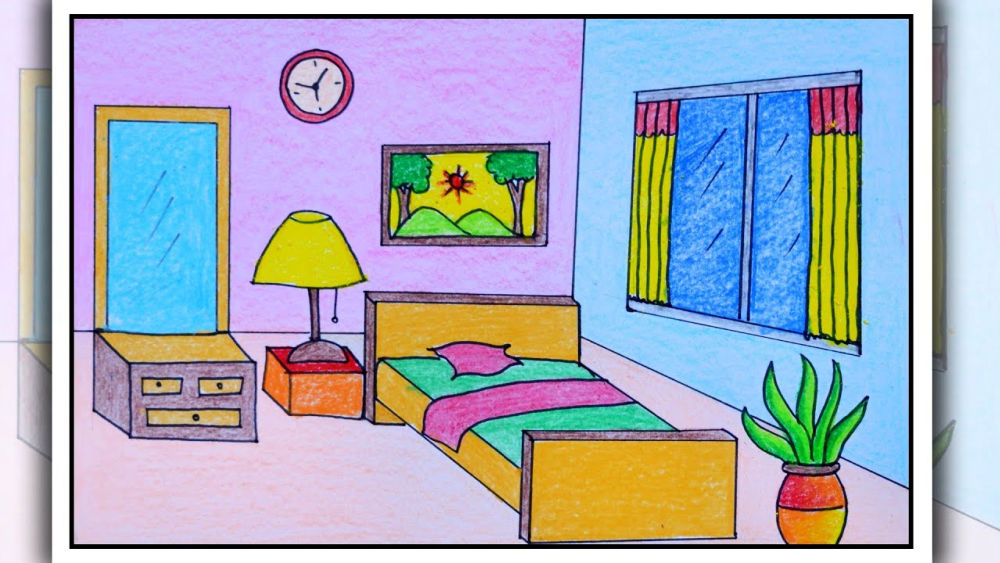 25 Easy Bed Drawing Ideas - How to Draw a Bed