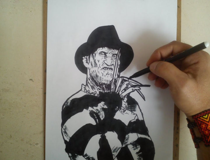 25 Freddy Krueger Drawing Ideas - How to Draw Freddy Krueger