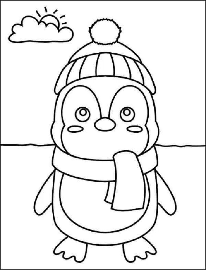 25 Easy Penguin Drawing Ideas - How to Draw a Penguin