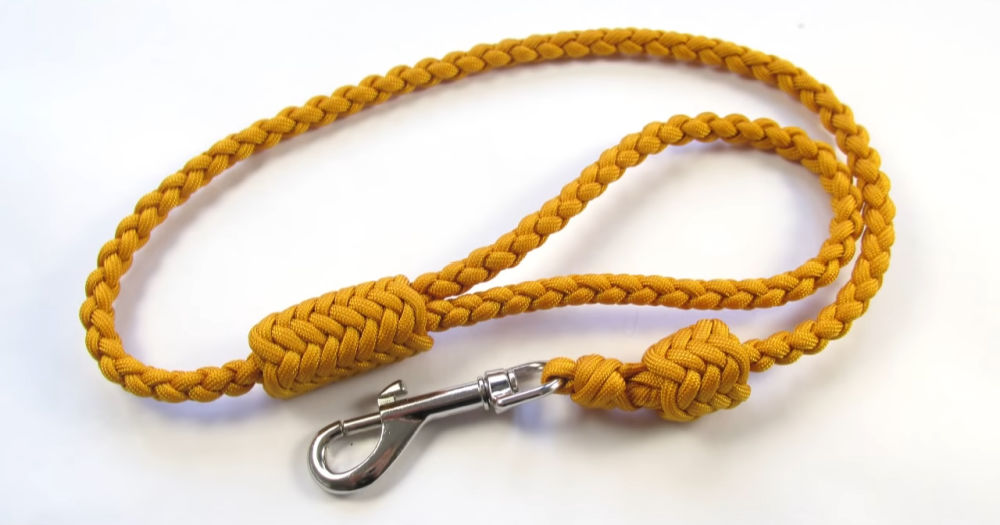 20 Easy DIY Paracord Dog Leash Patterns to Make - Blitsy