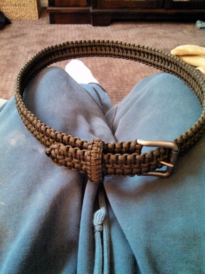 25 DIY Paracord Belt Patterns with Easy Instructions - Blitsy