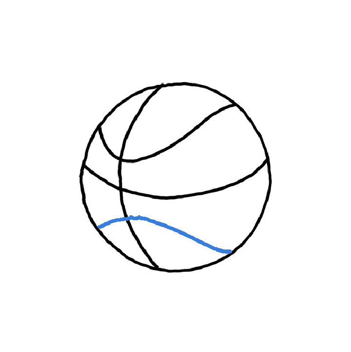 25 Easy Basketball Drawing Ideas - How to Draw a Basketball